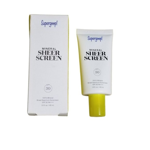 Supergoop! | Skincare | New Supergoop 0 Mineral Sheer Screen Spf 30 Box ...
